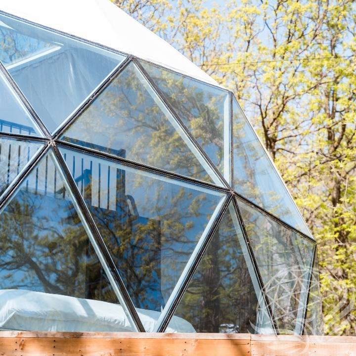 Hybrid Glass Panorama Window Upgrade | Phoenix Domes